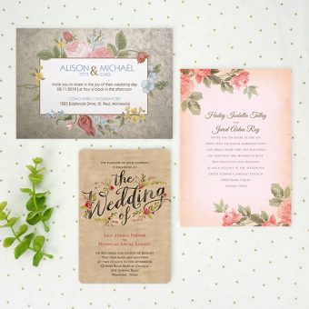 Spring Wedding Invitations - Crafted for you