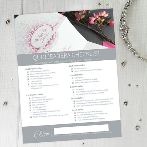 Planning a Quinceañera? Here’s a helpful checklist/Detalles Importantes ...