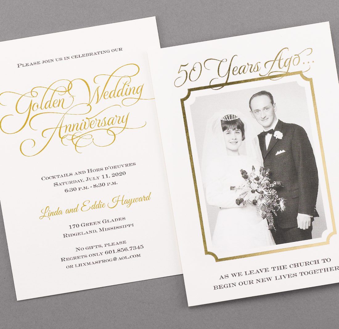 We’re Loving: Anniversary Invitations | Crafted for you