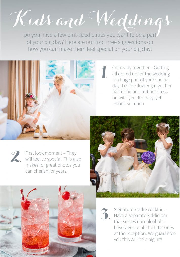 Tips to Incorporate Kids into your Wedding | Crafted for you