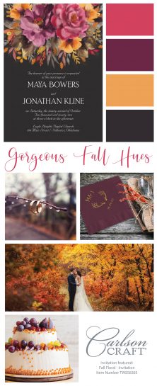 The Perfect Fall Wedding | Crafted for you